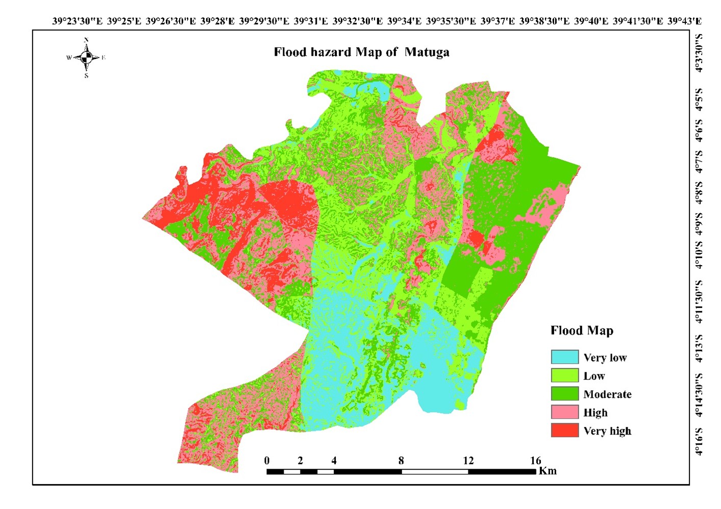 Assessment of flood risk using space technology in Matuga state, Kenya ...